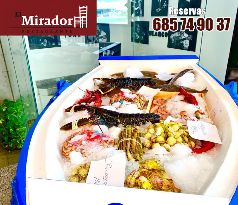 Como siempre... nuestra barca de mariscos y pescados está preparada ...